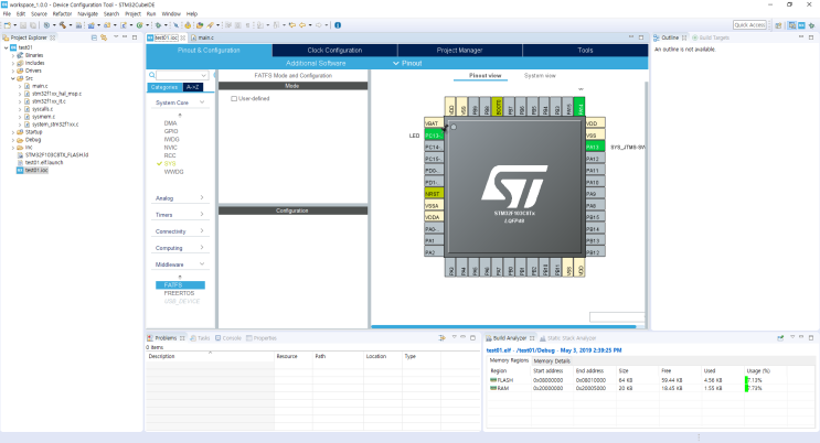STM32CubeIDE 간단 사용기 및 팁 2개 : 네이버 블로그