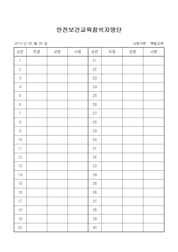 특별안전보건교육 1톤이상의 크레인을 사용하는 작업 등 네이버 블로그