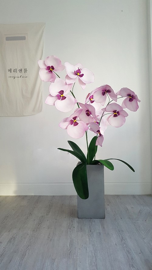 에바폼플라워 에바폼플라워 수업 자이언트플라워 공방 에바폼플라워 대형 호접란 자이언트플라워 자격증 수업 네이버 블로그