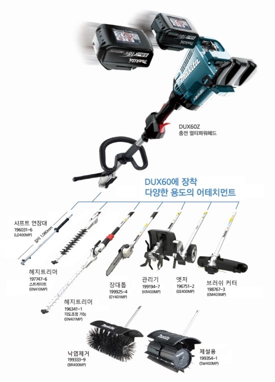 DUX60,마끼다충전전정기,충전예초기,마끼다대리점,힐이이수(주) : 네이버 블로그