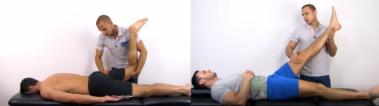 하지직거상 검사(SLR test) 방법 및 의미 : 네이버 블로그