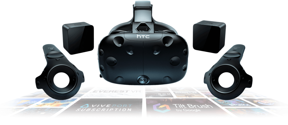 HTC VIVE Pro virtual reality headset bundle (HTC바이브) 프로 가상체험 헤드셋 시스템 ...