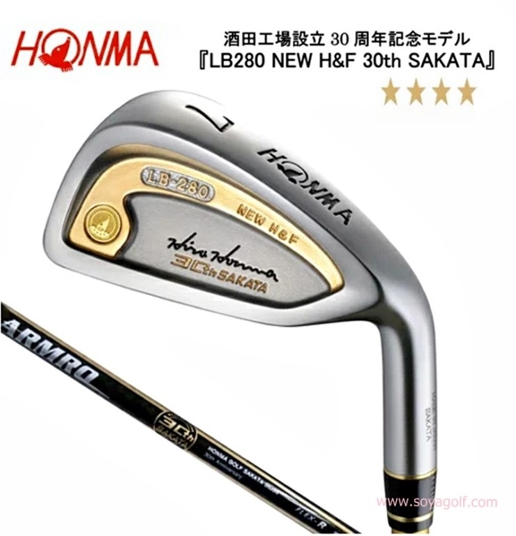 *한정품*[남성-신품/아이언]혼마 HONMA LB280 NEW H&F 4스타 30주년 기념 아이언세트(#5~SW, R) : 네이버 블로그