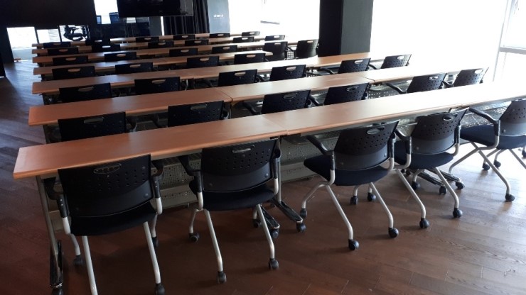 강남 교육장 사무 집기 연수용테이블수강탁자교육용 책상 렌탈 대여 임대 네이버 블로그