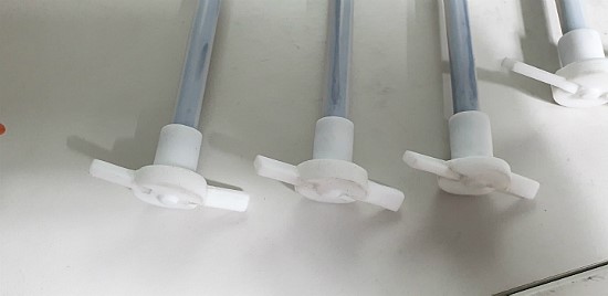 Teflon 2-Blade Horizontal Impeller / 테프론 임펠라 / 특별제작 / Impeller(임펠러) / 피 ...