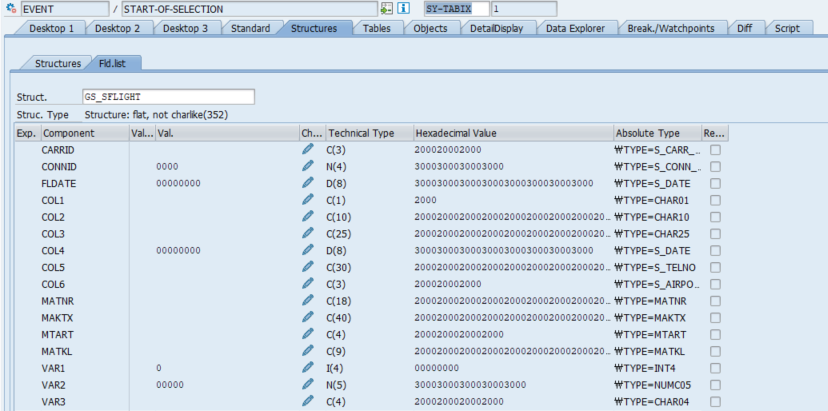 [SAP ABAP] Include Structure, Append Structure : 네이버 블로그