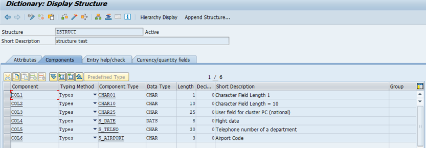 [SAP ABAP] Include Structure, Append Structure : 네이버 블로그
