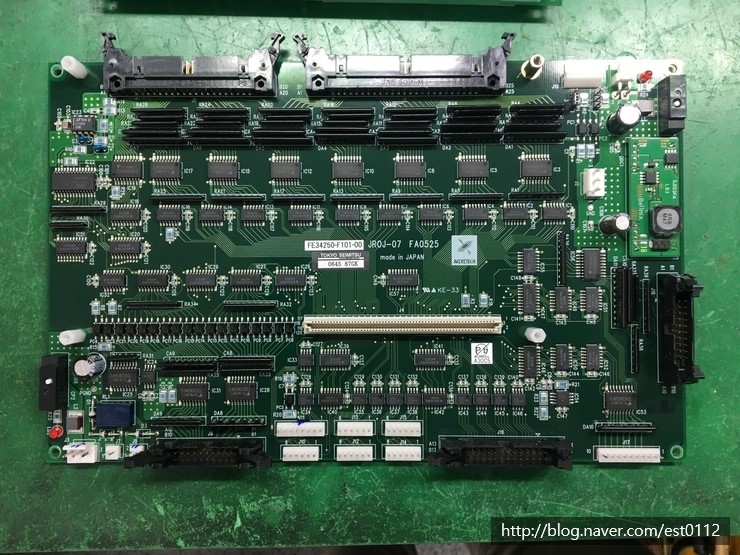 ACCRETECH TSK UF3000EX I/O Board 수리 / BSMT-06 FA0524, JR0J-07 FA0525 / TSK UF3000 Prober Board ...