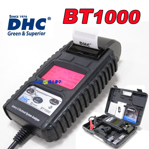 배터리테스터기(ISG/EFB) 배터리종합진단기 BT1000 DHC배터리테스터기 배터리측정기 배터리 종합 진단기 밧데리테스타기 ...