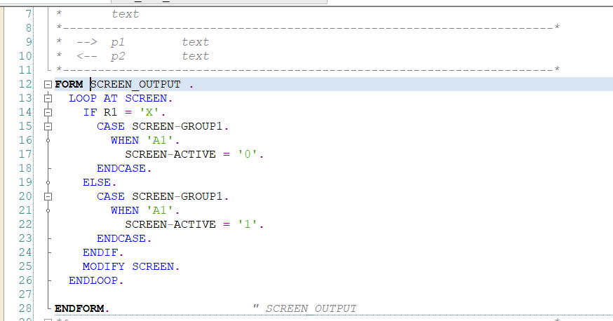 [SAP ABAP] AT SELECTION-SCREEN : 네이버 블로그