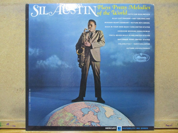 (예약) Sil Austin ‎– Sil Austin Plays Pretty Melodies Of The World 미국 ...
