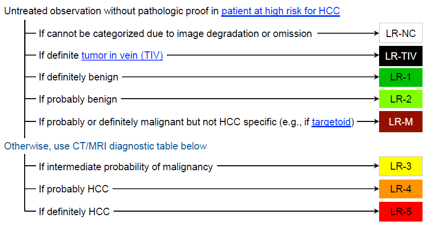CT/MRI LI-RADS® 2018 : 네이버 블로그