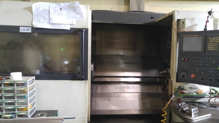 매각완료 화천 12인치 장축cnc선반 Hitech 400l 2007년 공장에서 매각합니다 네이버 블로그