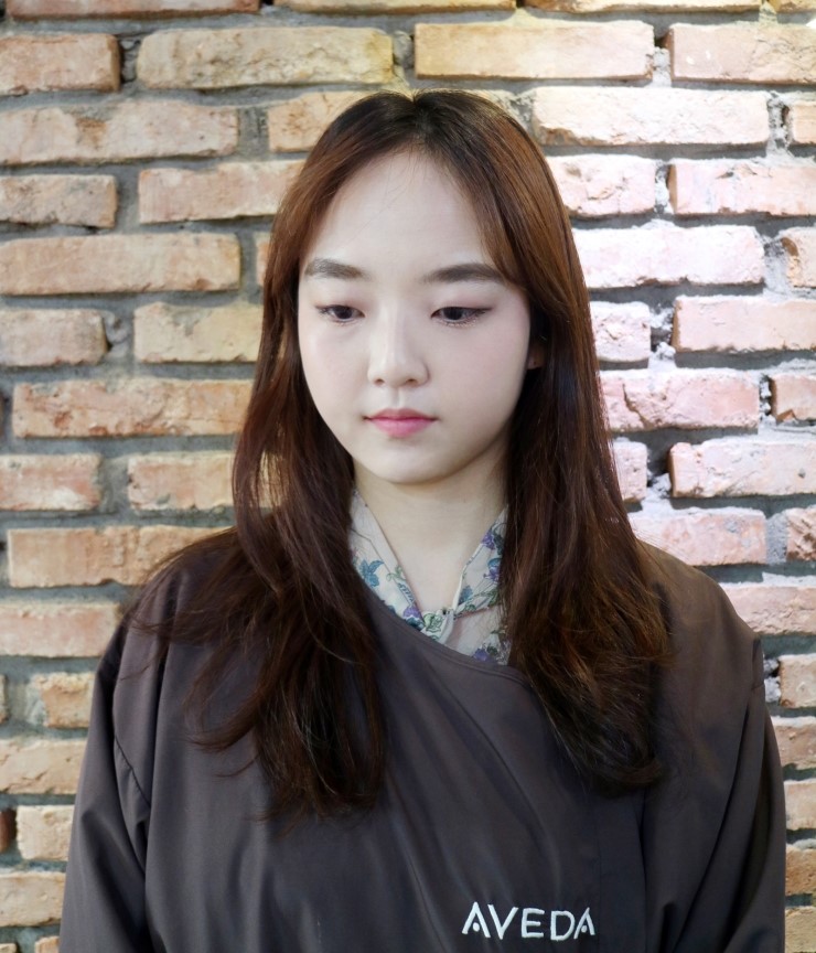 봄맞이 봄염색은 핑크브라운으로♡ 아베다염색약상수미용실 리파이너리 네이버 블로그