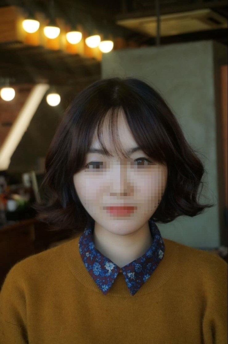 홍대1인미용실 헤어사파리 시스루앞머리 단발s컬펌단발s컬펌단발sc컬펌홍대단발홍대미용실홍대미용실추천얼굴이작아보이는 단발펌