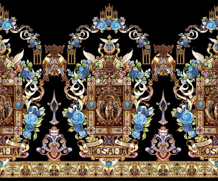 [키욜/ki yore]로리타 브랜드 바로크(Baroque) 2nd 콜라보레이션 ROSARIO ROSALIA(로사리오 로사리아 ...