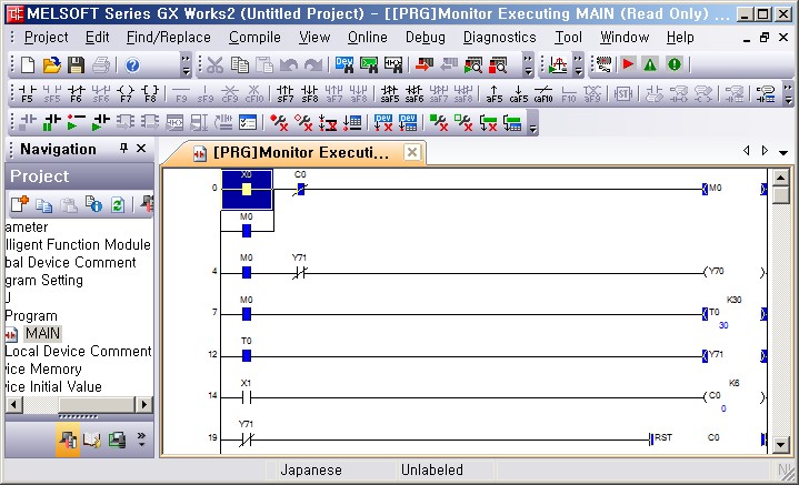 PLC 시뮬레이션 (GX-WORK2) 따라하기 #4 : 네이버 블로그