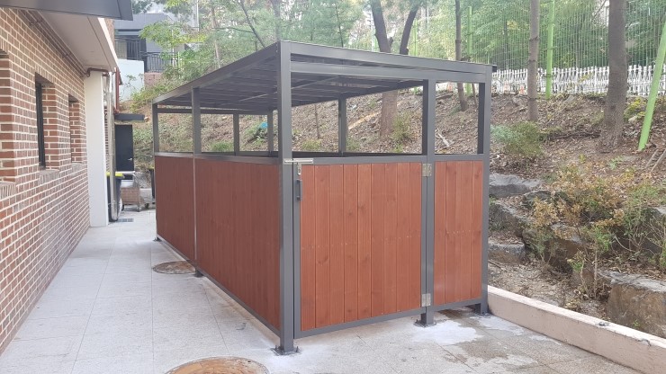 경기도 김포시 풍무동 풍무고등학교 재활용분리수거장학교재활용장학교분리수거장 설치공사입니다 네이버 블로그