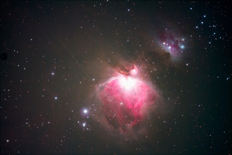 홍천에서 촬영한 오리온 대성운(M42) : 네이버 블로그