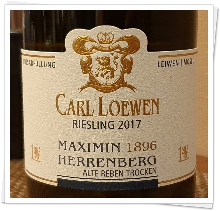 [와인] Weingut Carl Loewen '1896' Longuicher Maximin Herrenberg Alte ...