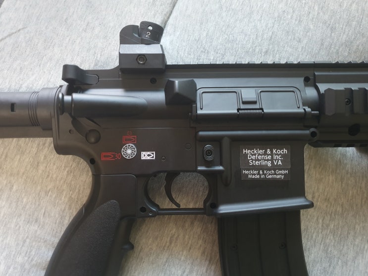 아카데미 M416D(HK416D) 전동건 커스텀 & 도색 : 네이버 블로그