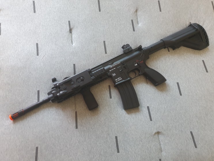 아카데미 M416D(HK416D) 전동건 커스텀 & 도색 : 네이버 블로그