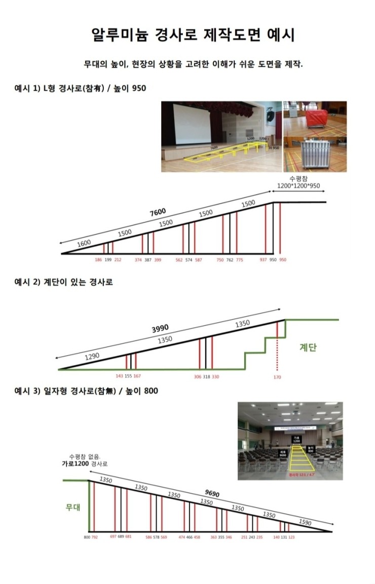 휠체어경사로장애자경사로유모차대차구루마카트조립제작형건물입구턱점포입구턱상가입구턱 등에 휠체어경사로 점포진입판턱