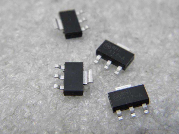 SMD 레귤레이터 SMD Regulators 1.25-18.8V ADJ 1A Positive(NCP1117STAT3G ...