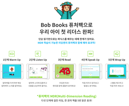 리딩앤 6세 영어 파닉스가 고민이라면 밥북스 퓨처팩으로 시작하자 밥북스 퓨처팩 아이표 5단계 멀티디멘션 영어리딩기록