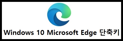 Microsoft New Edge의 바로 가기 키 마이크로소프트 뉴 엣지 바로 가기 키 단축키 레거시 엣지 X