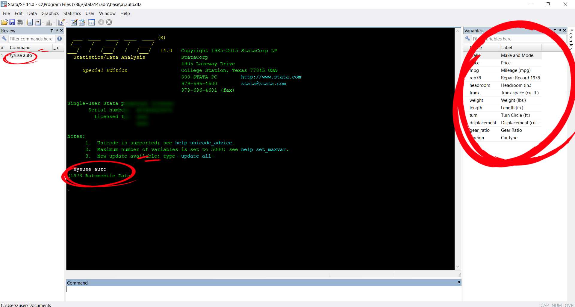 [STATA/basic] 1. STATA 실행하기/ 명령어 입력하기 : 네이버 블로그
