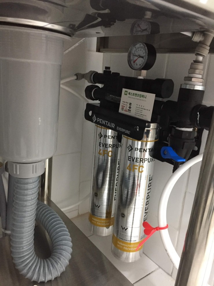 에버퓨어 4FC 트윈 정수시스템 - 서울 강남 도곡동 한의원 설치 : 네이버 블로그
