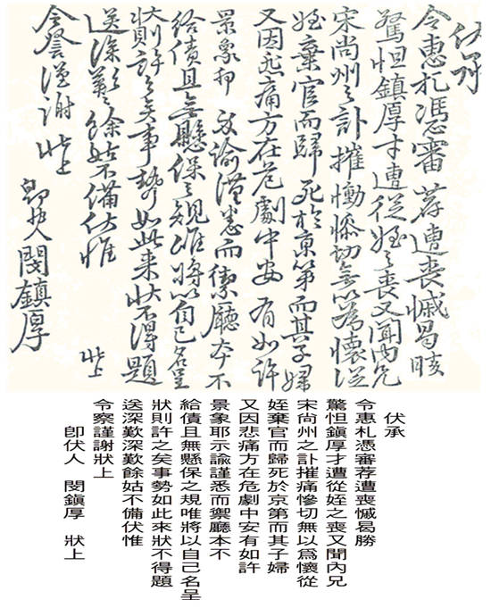 초서강독 351회 閔鎭厚 書 : 네이버 블로그