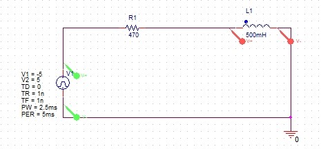 Orcad(피스파이스) 과도해석 2. Vpulse, RC RL 회로 시정수 : 네이버 블로그