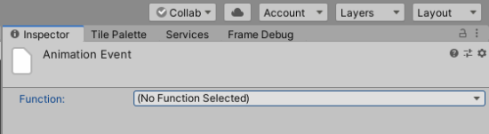 유니티 애니메이션 오류 : AnimationEvent has no function name specified! : 네이버 블로그
