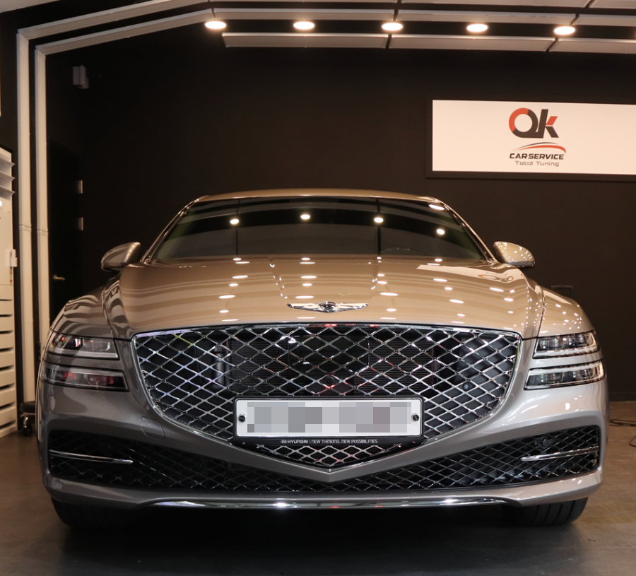 제네시스 G80 세빌실버 신차패키지 : 네이버 블로그