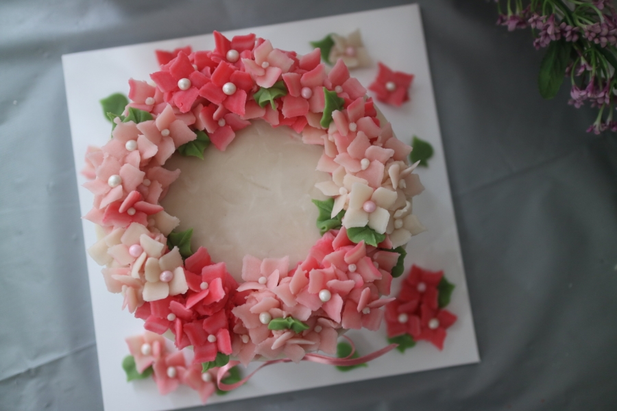 플라워앙금떡케이크 : 네이버 블로그