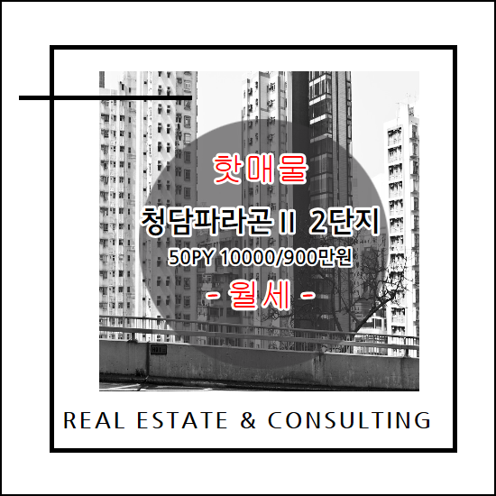 청담동 고급빌라 청담파라곤Ⅱ 2단지 164.82/153.77㎡ (50PY) 201동 월세 10000/800만원 : 네이버 블로그