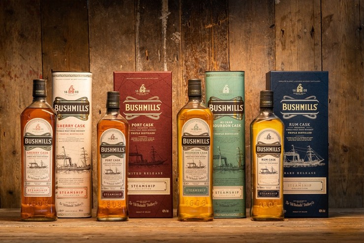 부시밀즈 위스키 스팀쉽 4가지 Bushmills Steamship Collection : 네이버 블로그