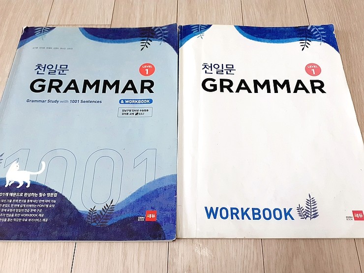 중학영문법 천일문 Grammar Level 1 현재진행형과 미래표현 열공중 네이버 블로그