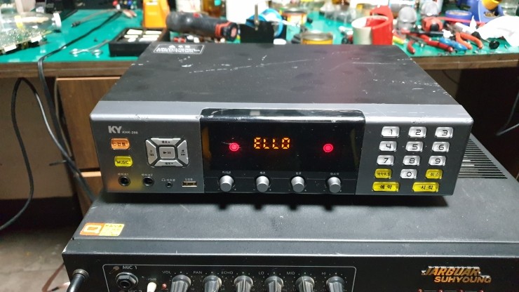 금영 가정용 반주기 KHK-200 부팅 불량 입고 : 네이버 블로그