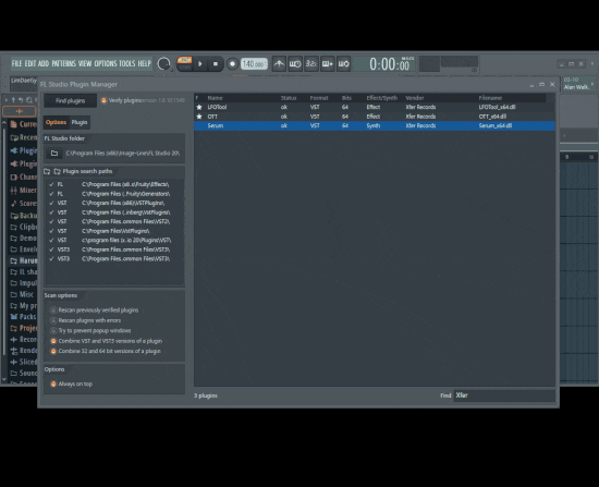 [ FL Studio 20 ] 5. FL Studio 에 가상악기를 추가해보자! / FL Studio 플러그인 추가 : 네이버 블로그