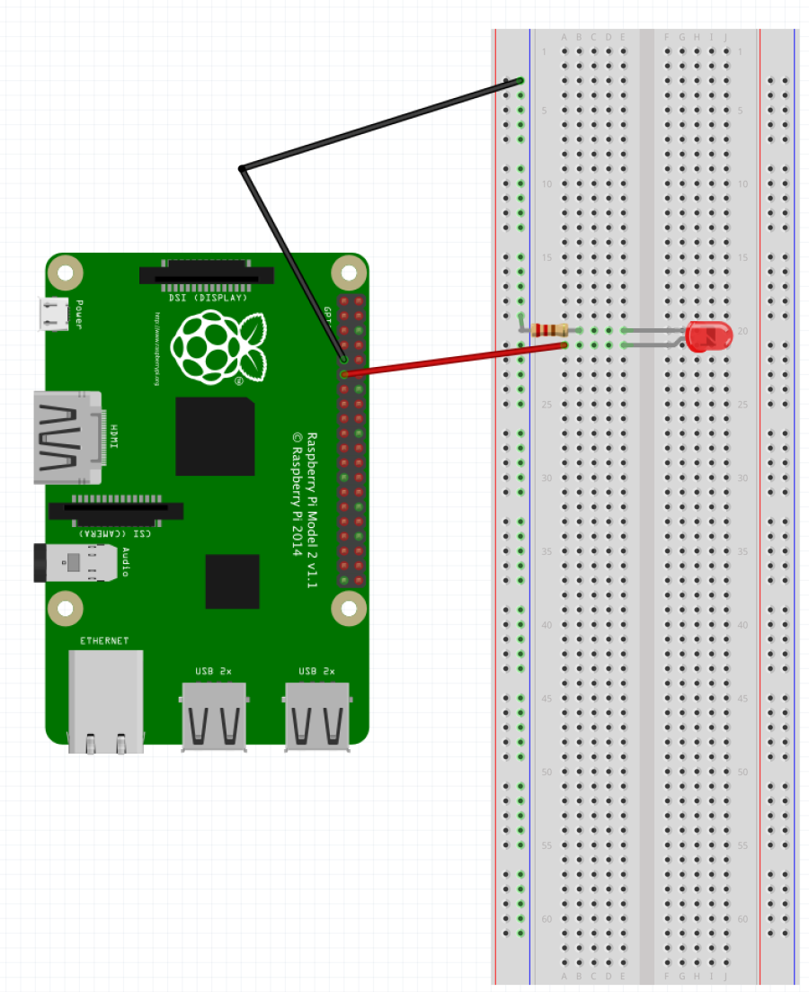 [라즈베리파이 - GPIO를 이용한 원격으로 LED 제어하기] : 네이버 블로그