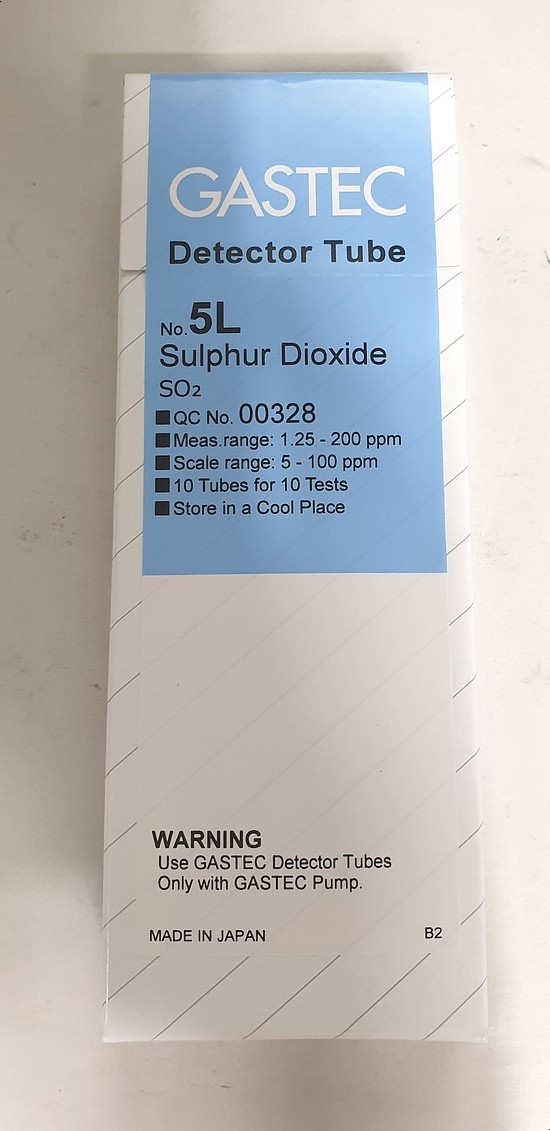 GASTEC Precision Gas Detector Tube / 가스텍 가스 검지관 / No.5L / Gas Apparatus ...