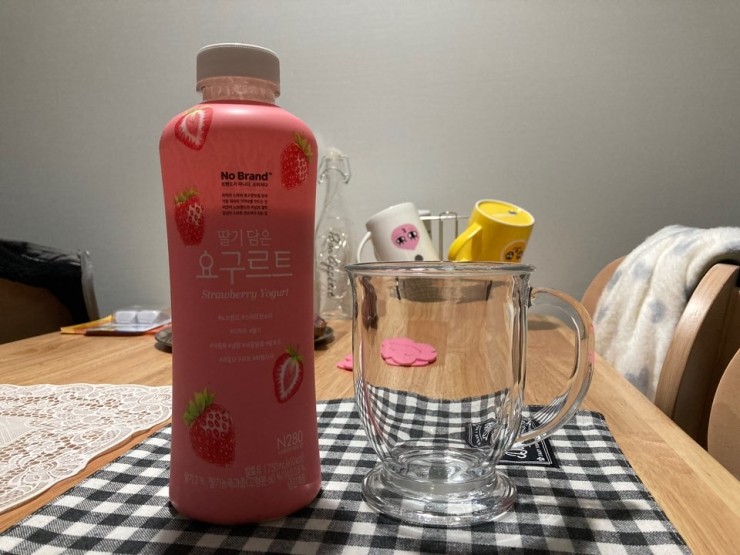 노브랜드 딸기 담은 요구르트 요거트 노브랜드 제품 상품 추천 후기 리뷰 네이버 블로그