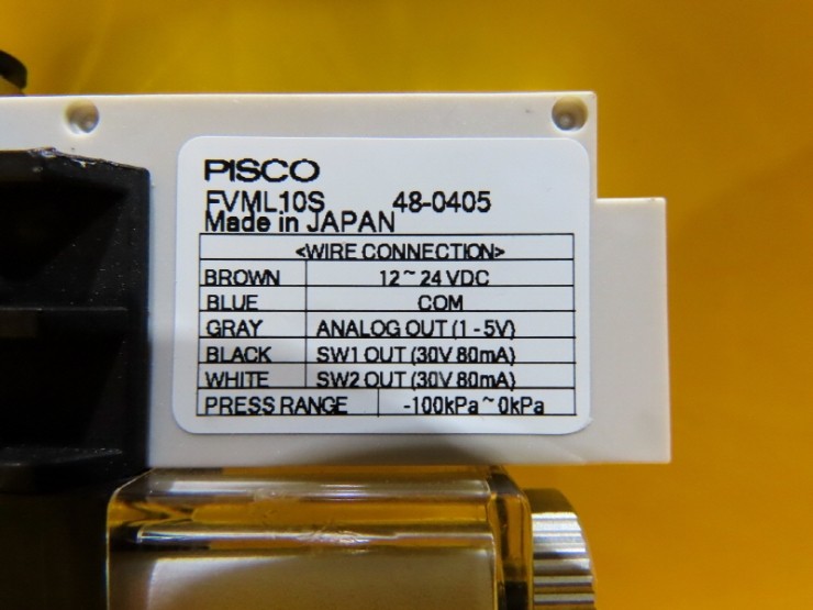 PISCO VJE07A-0406S-D24L-V4 FVML10S 진공이젝터 중고 : 네이버 블로그