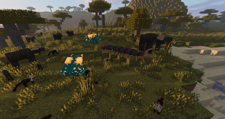 [모드][Forge][1.19.2] 알렉스의 몹 모드 (Alex's Mobs) : 네이버 블로그