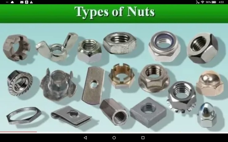 너트의 종류(Types of Nuts) : 네이버 블로그