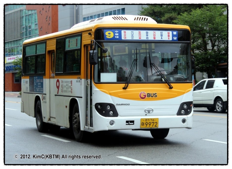 2012 화성] 매봉여객 9번 공영마을버스 (대우 ROYAL MIDI BS090/KBTM)』 : 네이버 블로그