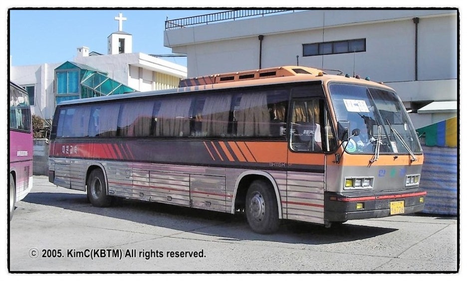 2005] 대원고속 제천~장호원~동서울 시외직행버스 (대우 Royal Express BH115H/KBTM)』 : 네이버 블로그